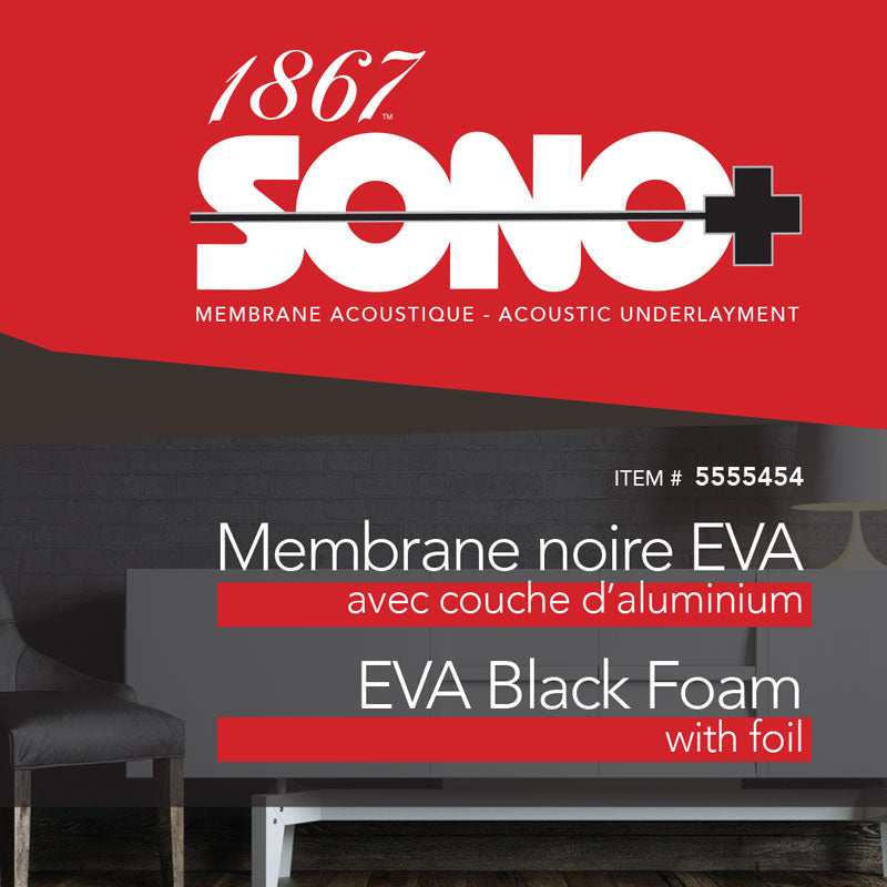 Emard Couvre-Planchers | Membrane noire Eva | Sono