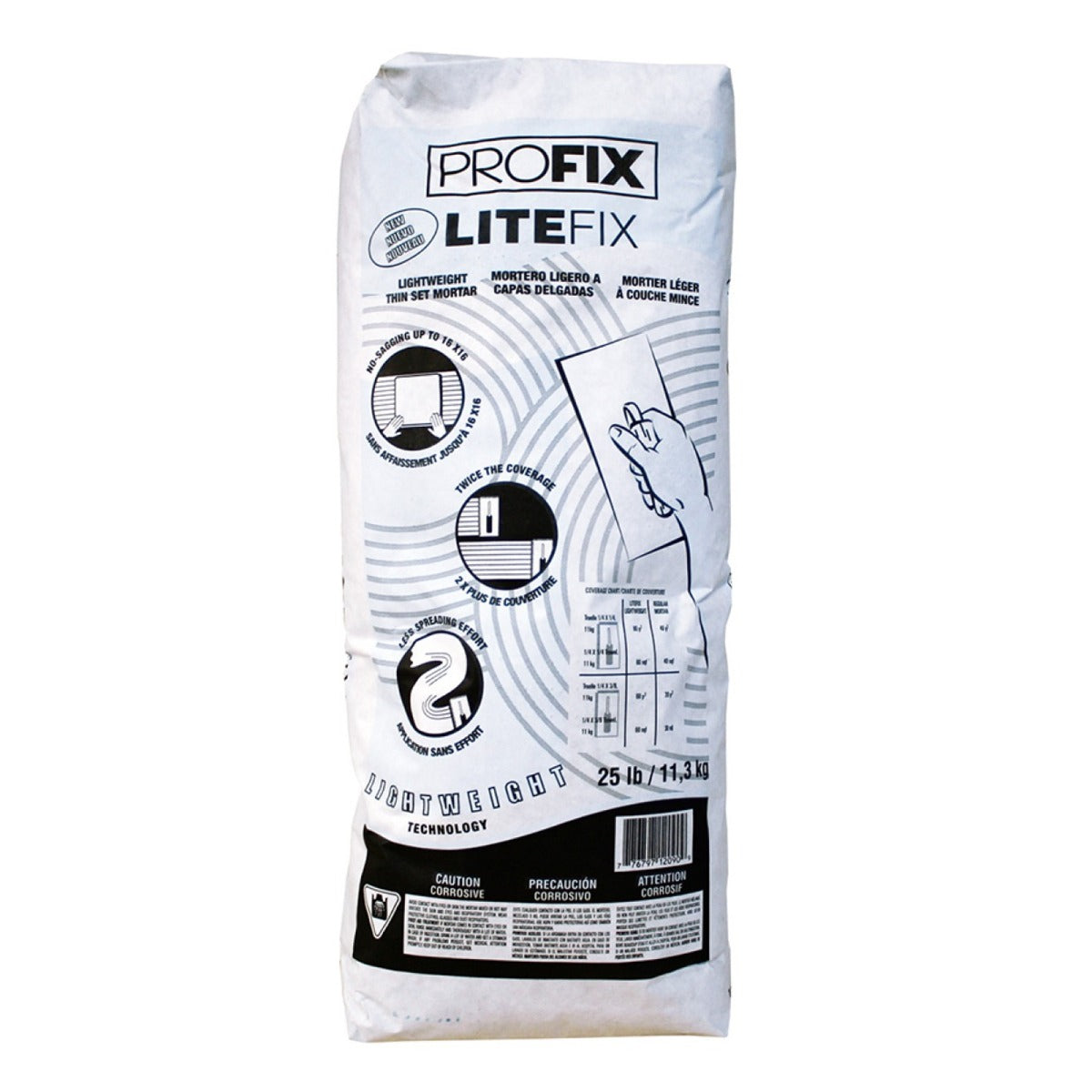 Emard Couvre-Planchers | Lightweight Mortar Adhesive Litefix | Profix